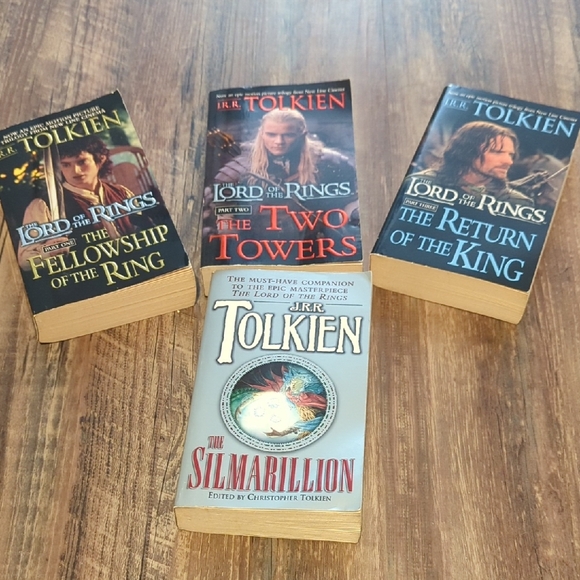 Other | Jrr Tolkien Book Set The Lord Of The Rings The Silmarillion ...
